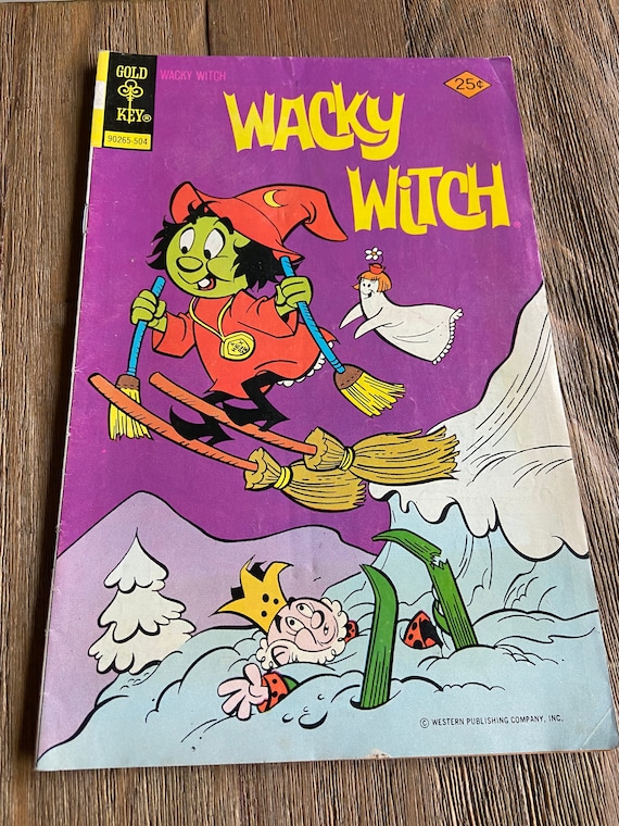 Vintage Wacky Witch Comic april 75 | Etsy