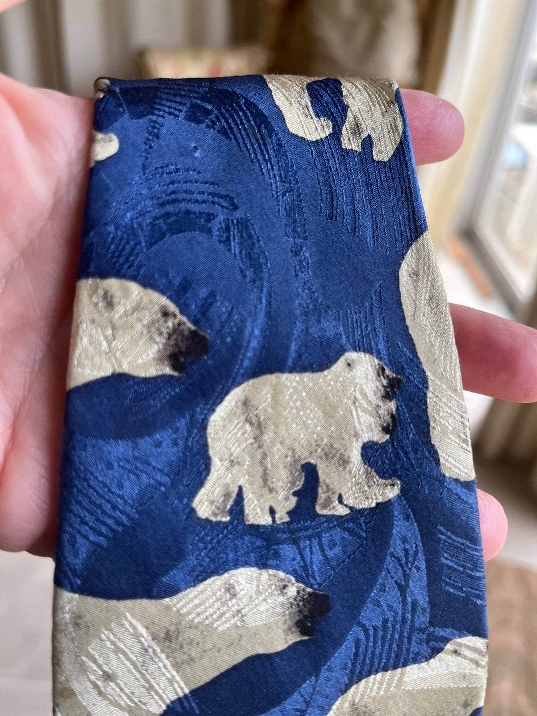 Vintage Polar Bears Necktie - Etsy