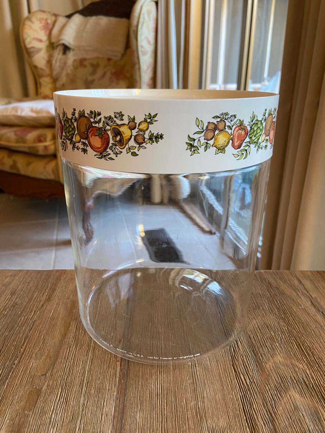 Vintage Pyrex Spice of Life Canister - Etsy