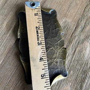 Vintage Metal Scroll Light Switch Plate (gold Tone) - Etsy