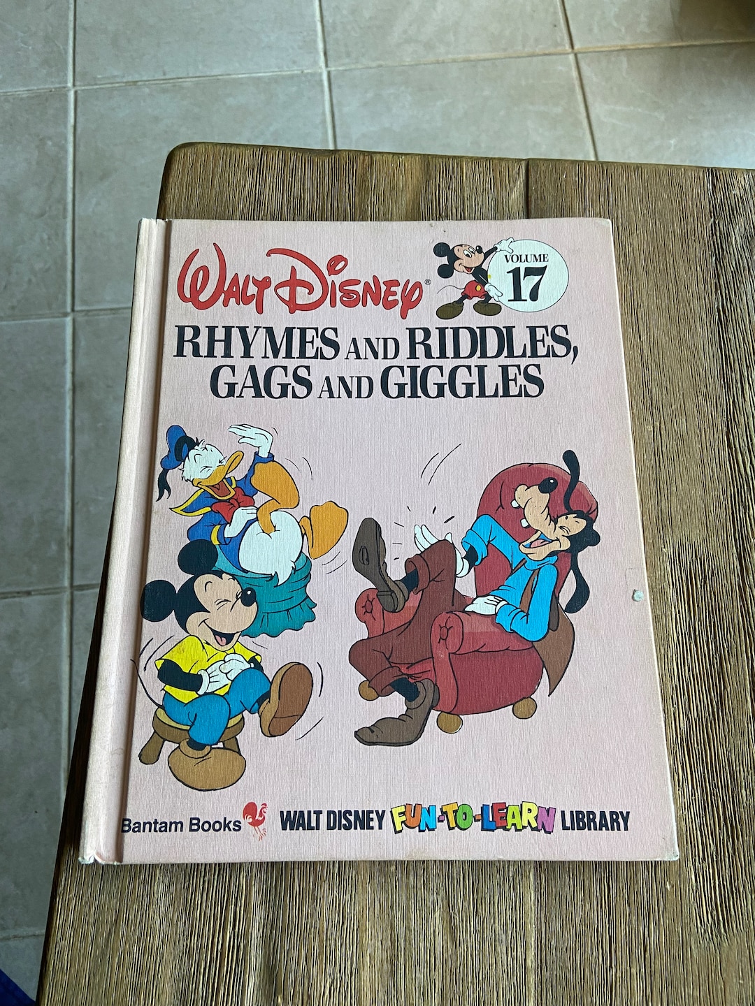 Vintage Disney Rhymes and Riddles Book - Etsy