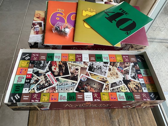 Vintage Reminiscing Board Game - Etsy