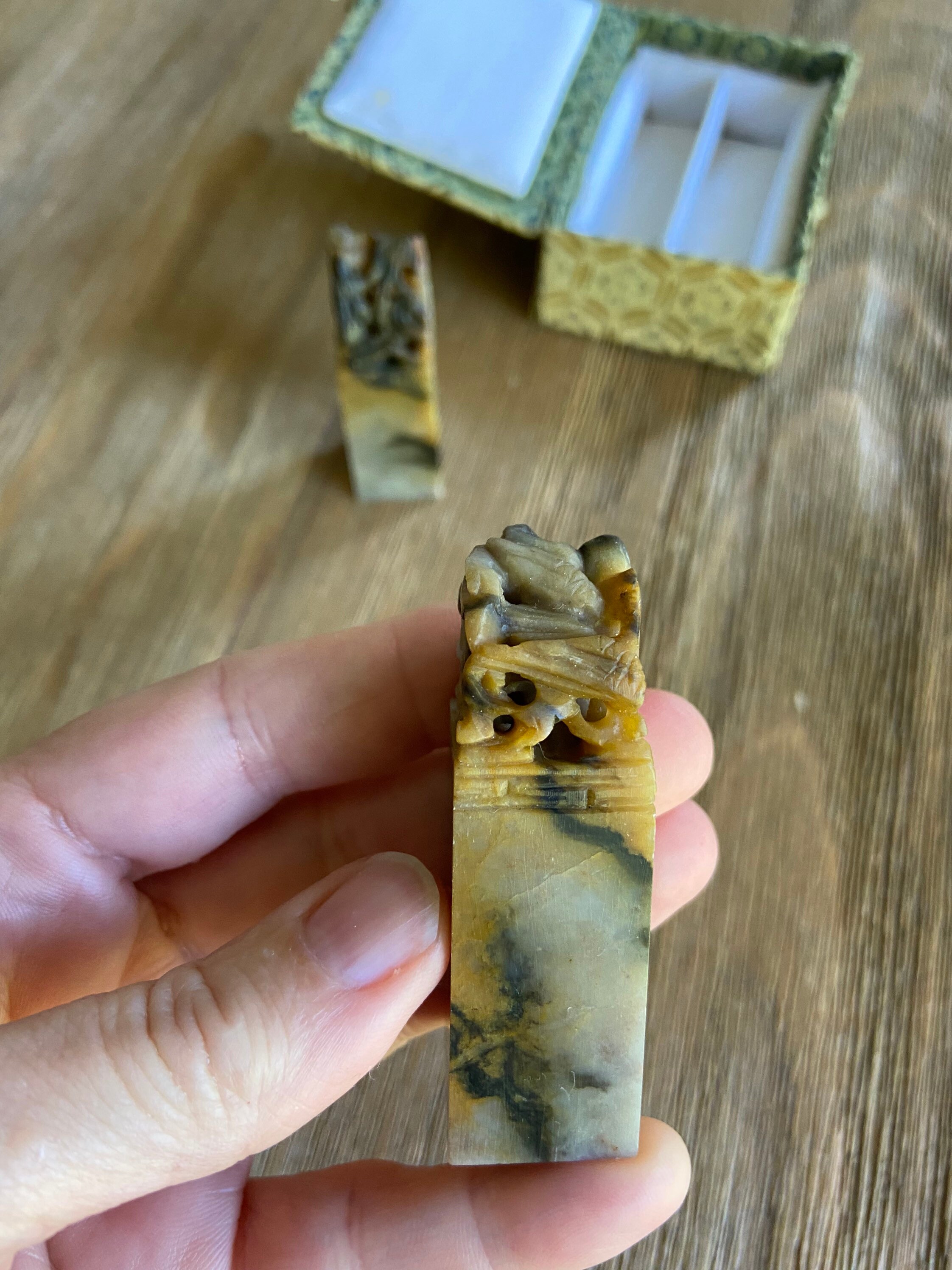 Vintage Asian calligraphy stamps | Etsy