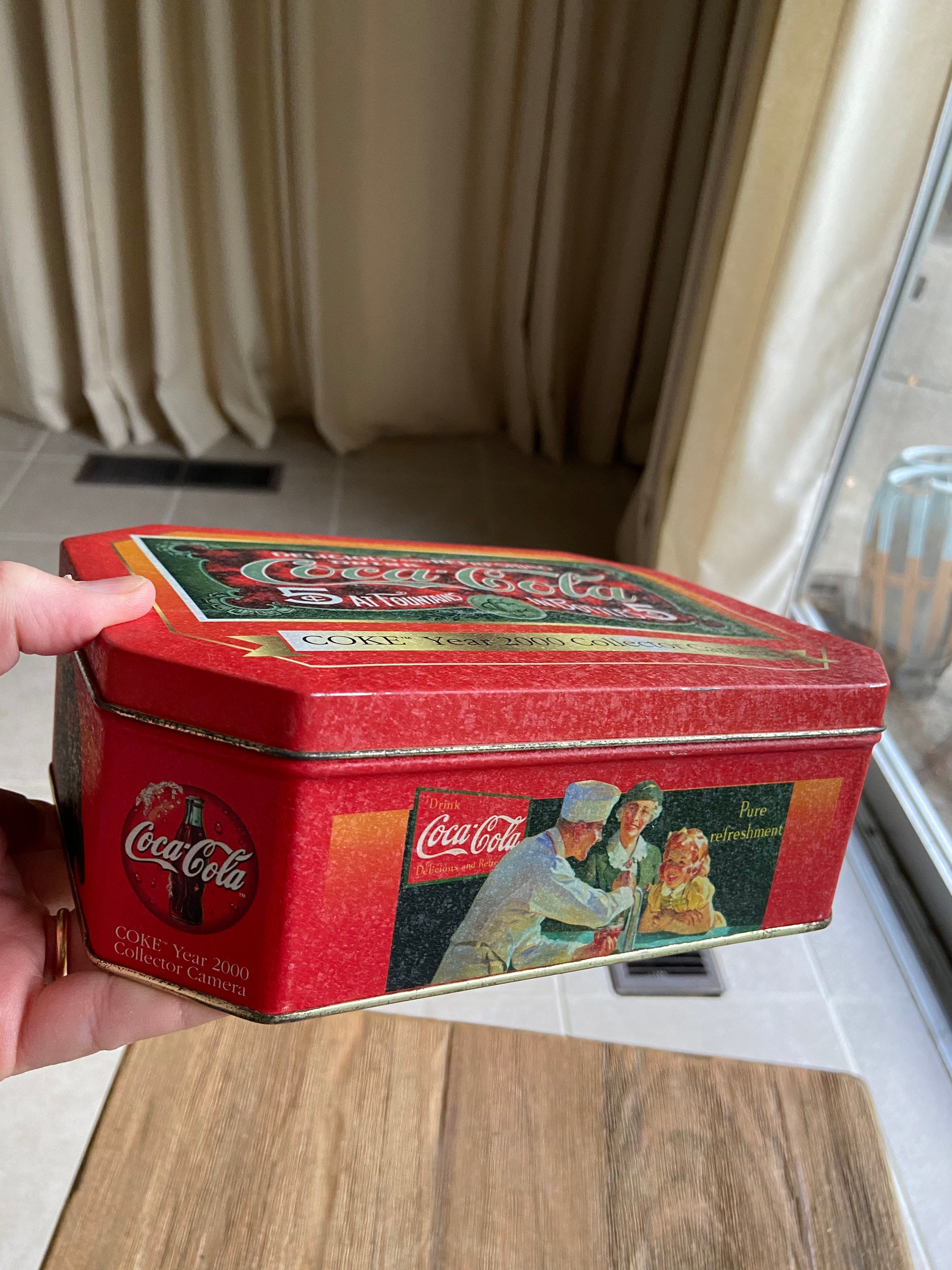 Vintage Coca Cola Tin | Etsy