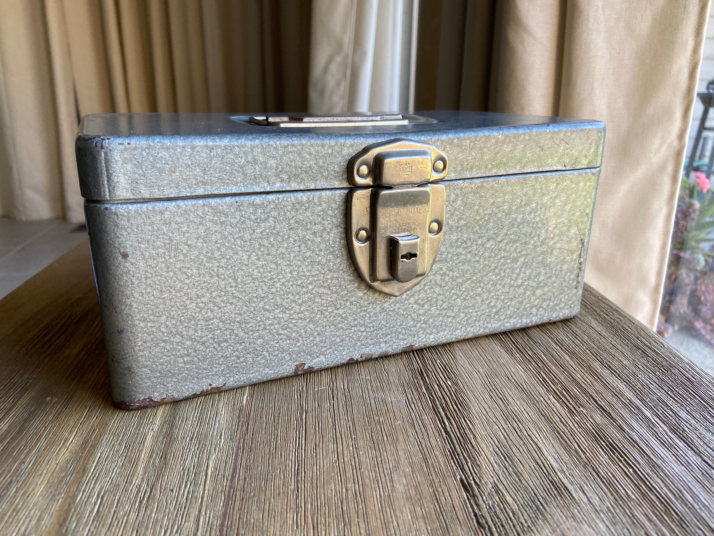 Vintage Metal Versa Box - Etsy