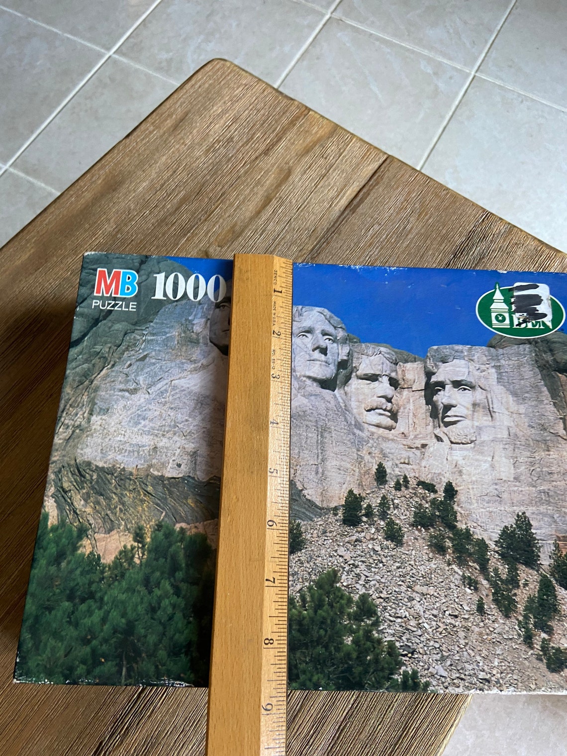 Vintage unopened Mount Rushmore puzzle | Etsy