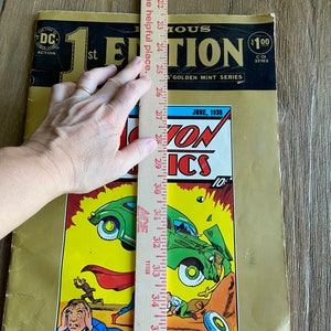 Vintage Action Comics 1st Edition Reproduction From 1974 - Etsy