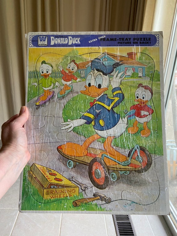 Vintage Donald Duck Puzzle - Etsy