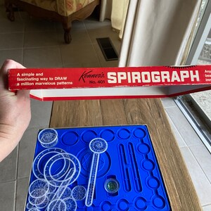 Vintage Spirograph Set in Original Box - Etsy