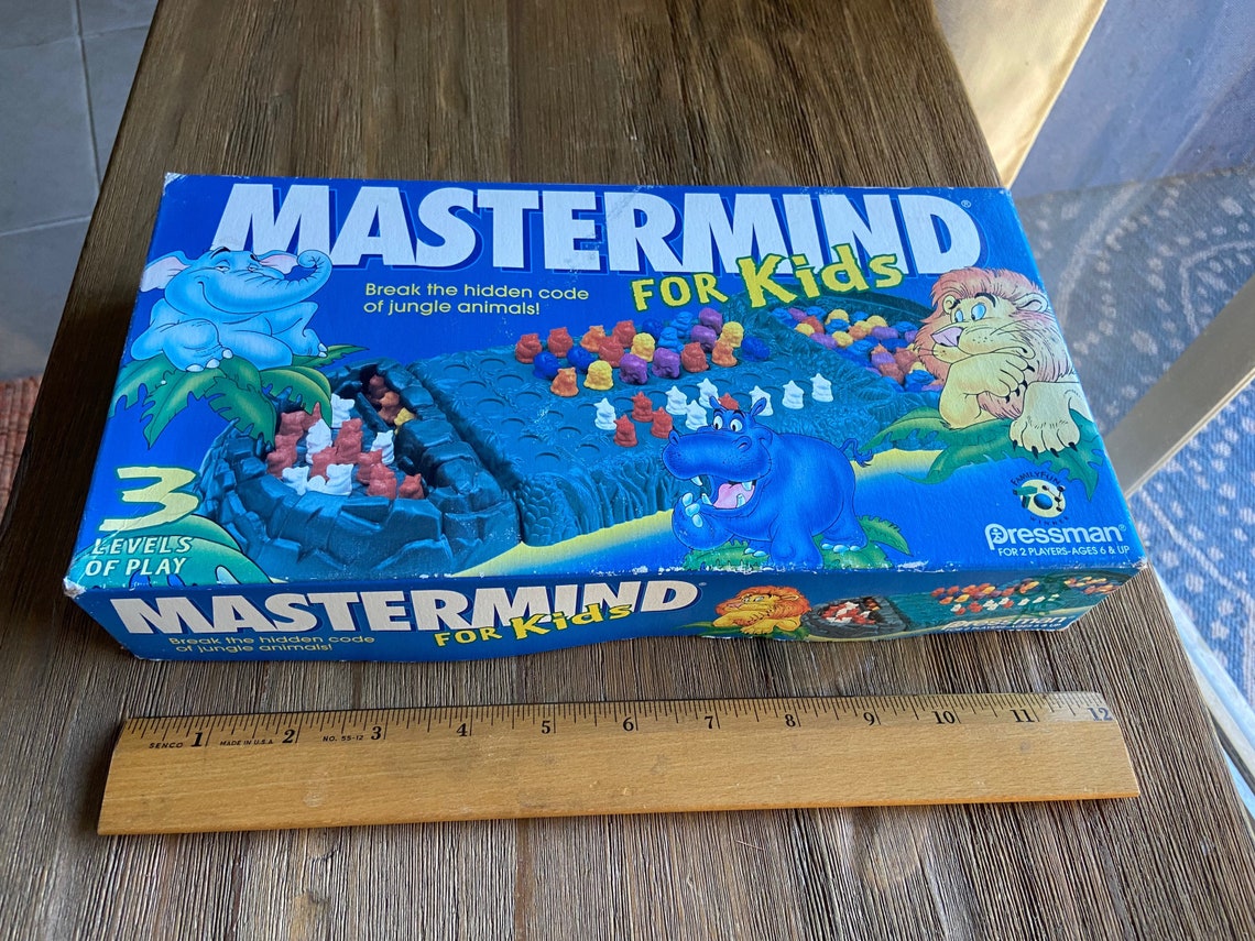 Vintage Mastermind for Kids - Etsy