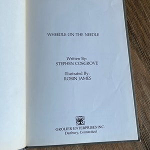 Vintage 1974 Wheedle in the Needle Children’s Book - Etsy
