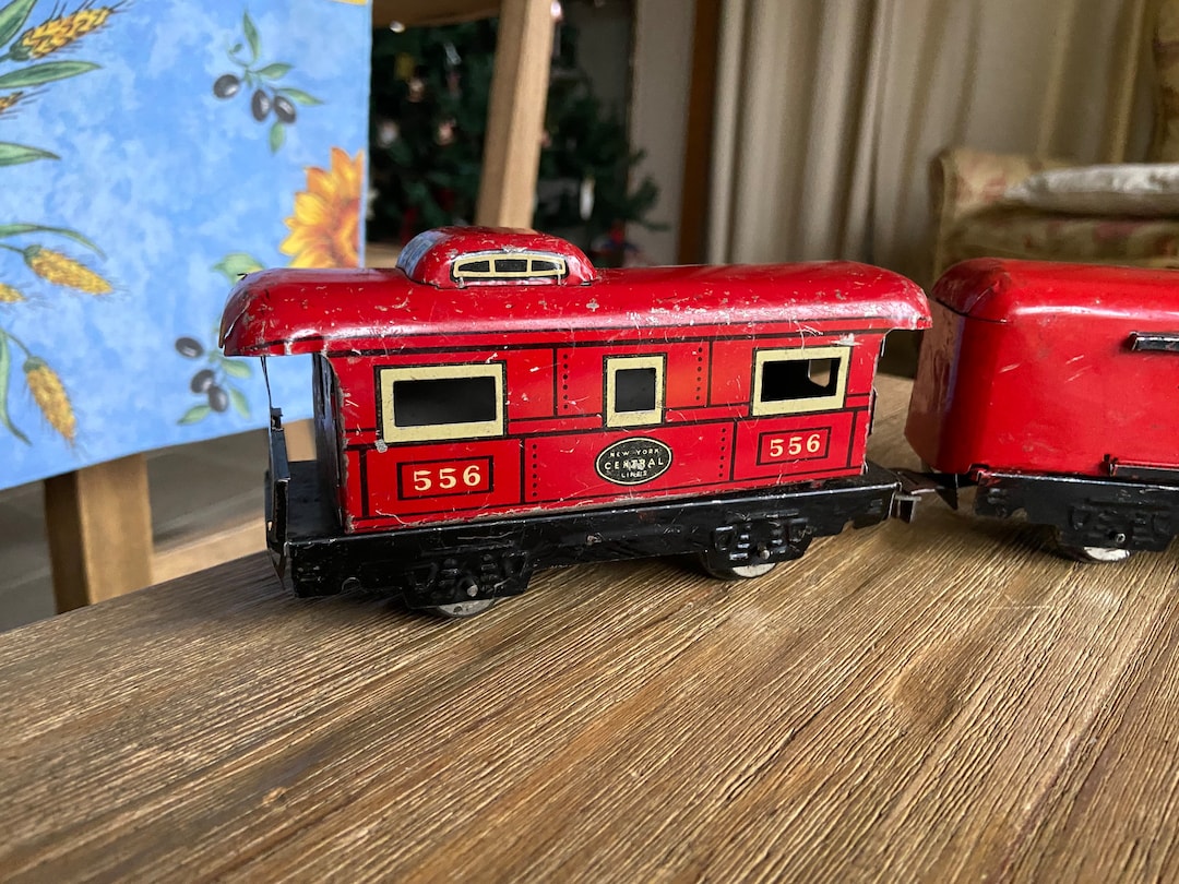 Vintage New York Central Line Toy Train (3 Pieces ) - Etsy