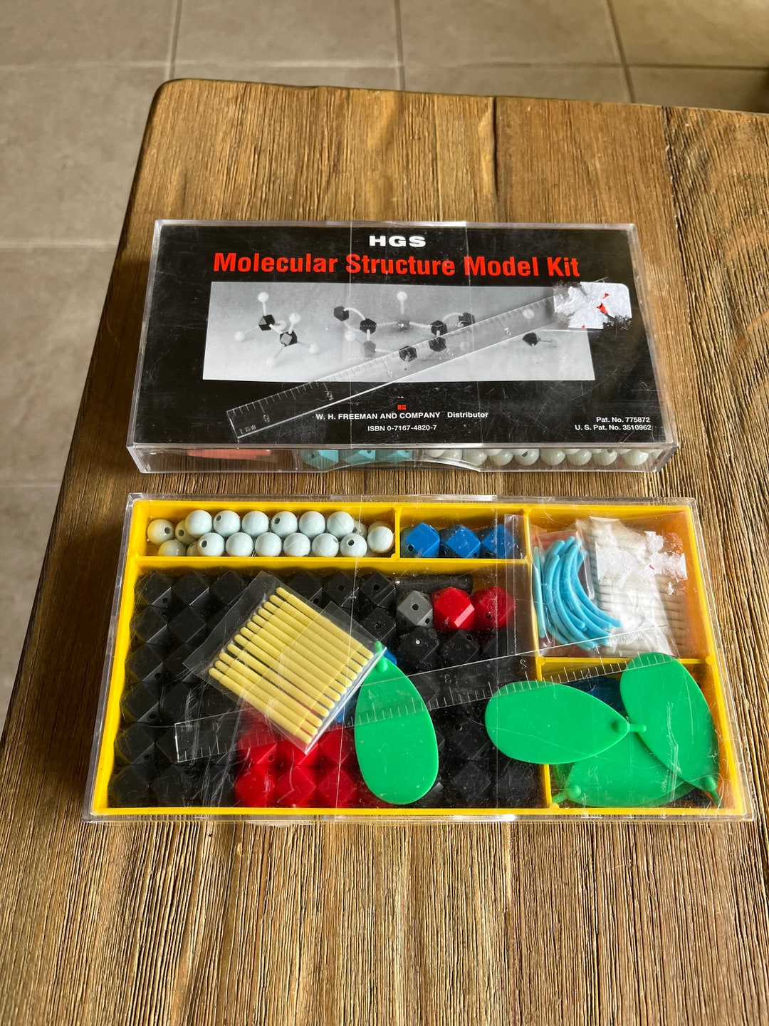 Vintage Molecular Model Kits (2) - Etsy