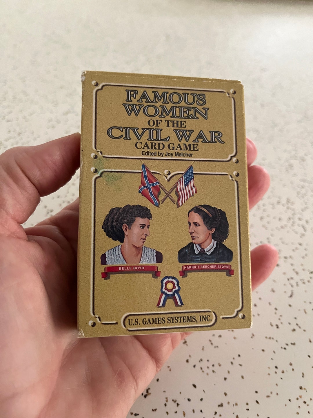 Vintage Famous Women of the Civil War Card Game - Etsy