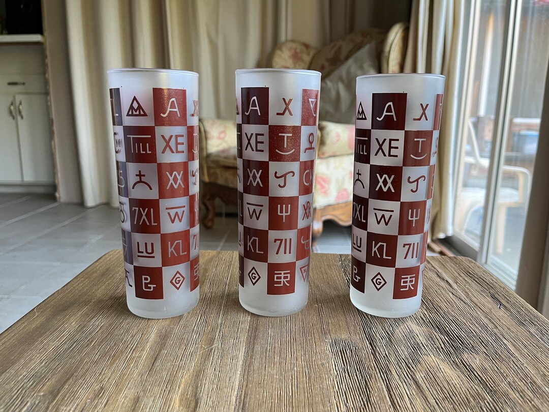 Vintage Libbey Till Goodan Brand Marks Glasses (3) - Etsy