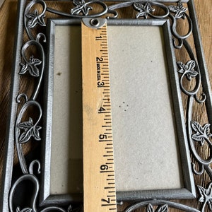 Vintage Ivy Leaves Metal Picture Frame - Etsy
