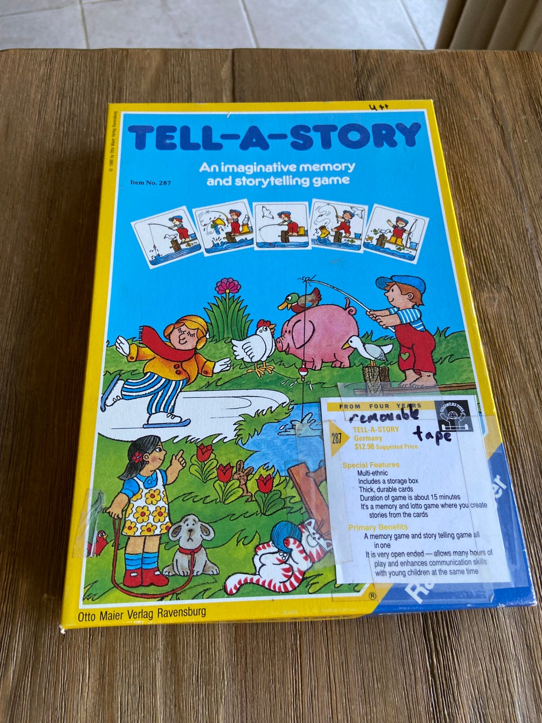 Vintage Ravensburger Tell a Story Memory Lotto Game - Etsy