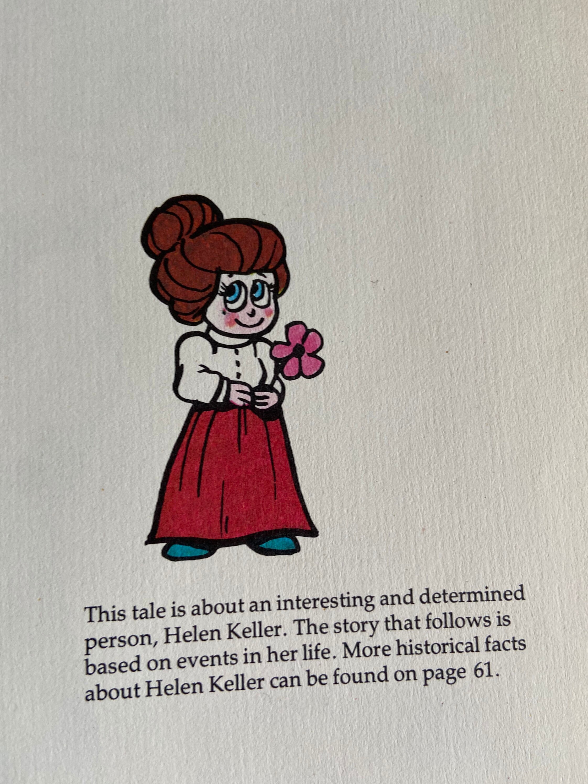 Vintage Helen Keller Story Childrens Book - Etsy