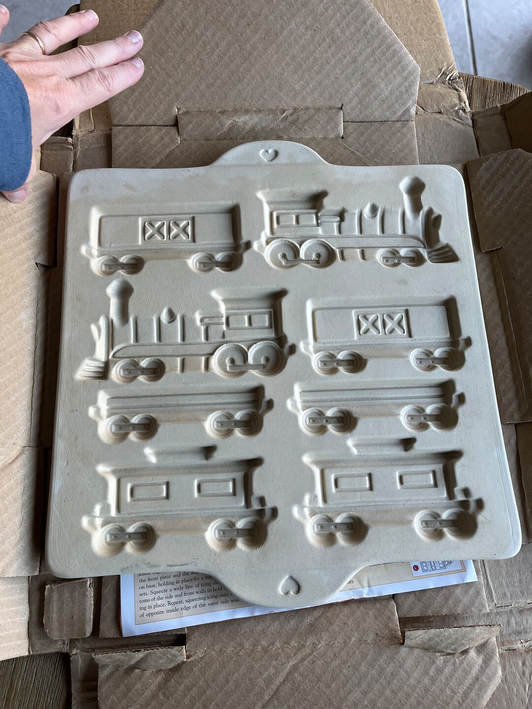 Vintage Pampered Chef Train Mold - Etsy