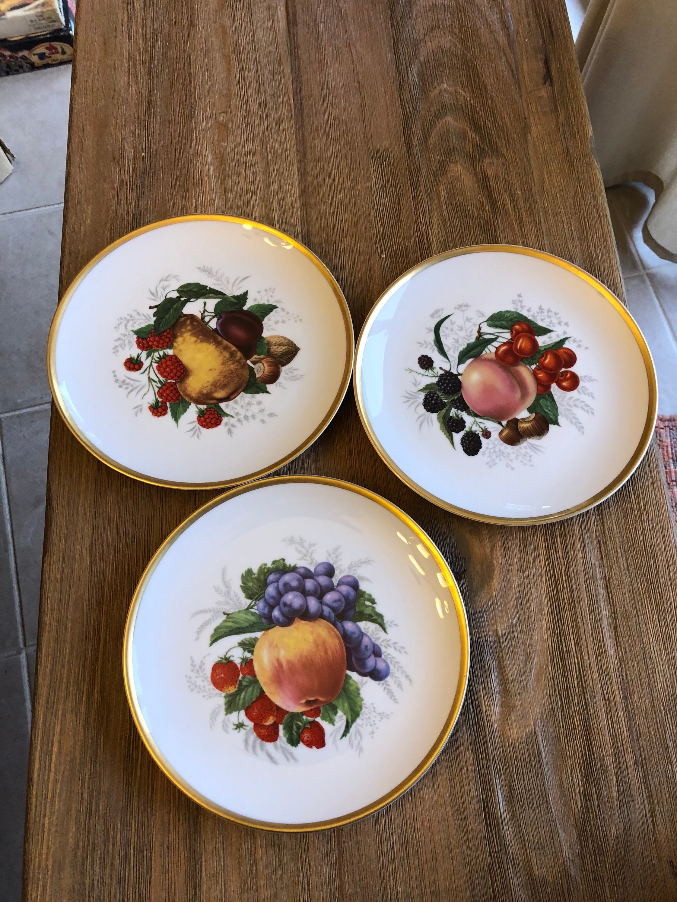 Vintage Winterling Bavaria salad plates | Etsy