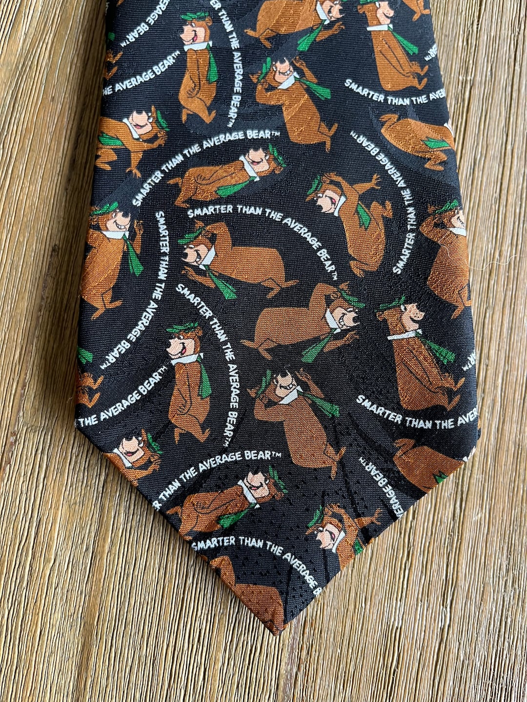 Vintage Yogi Bear Necktie - Etsy