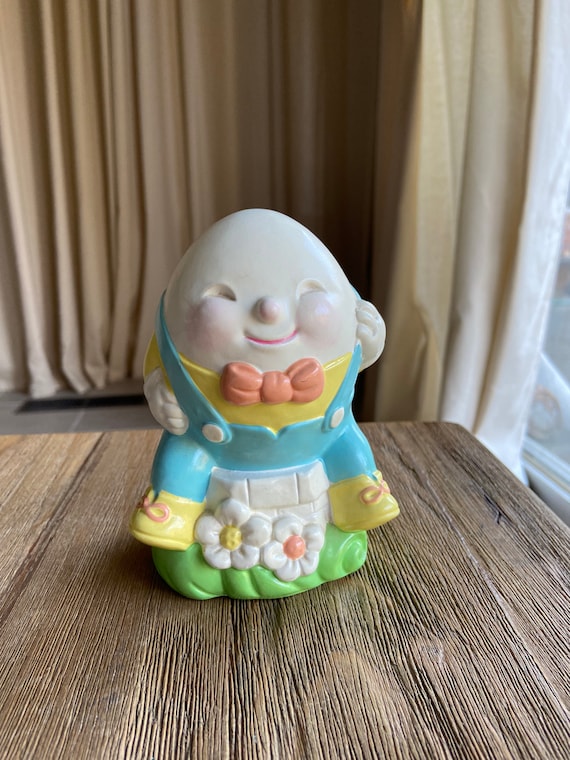 Vintage Humpty Dumpty Coin Bank - Etsy