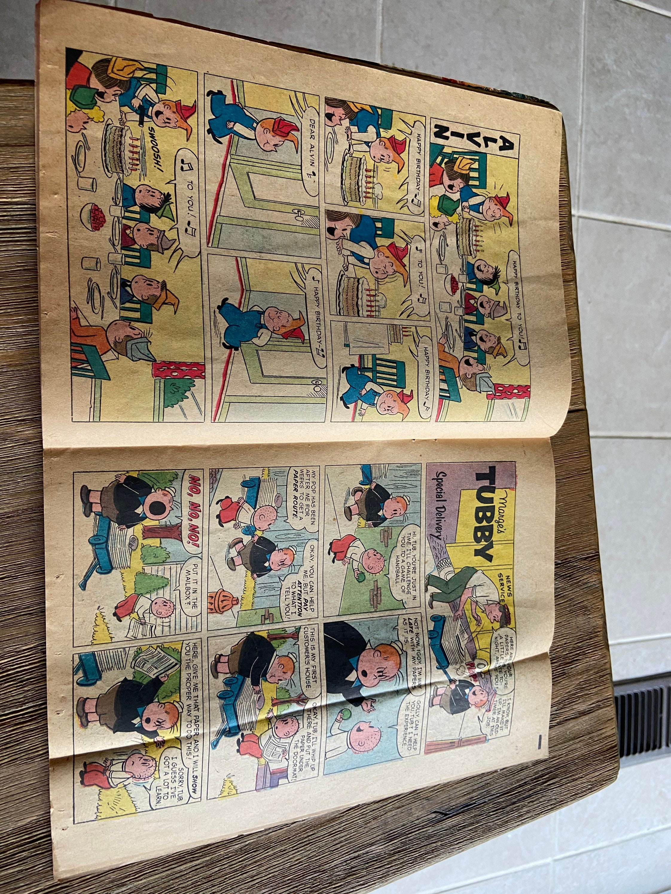 Vintage Tubby Comic ( Dec 1957 ) - Etsy