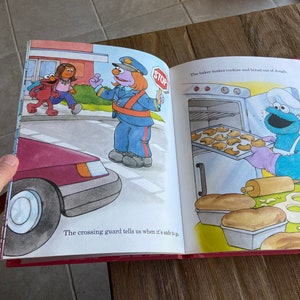 Vintage Sesame Street What Do You Do ? Book - Etsy