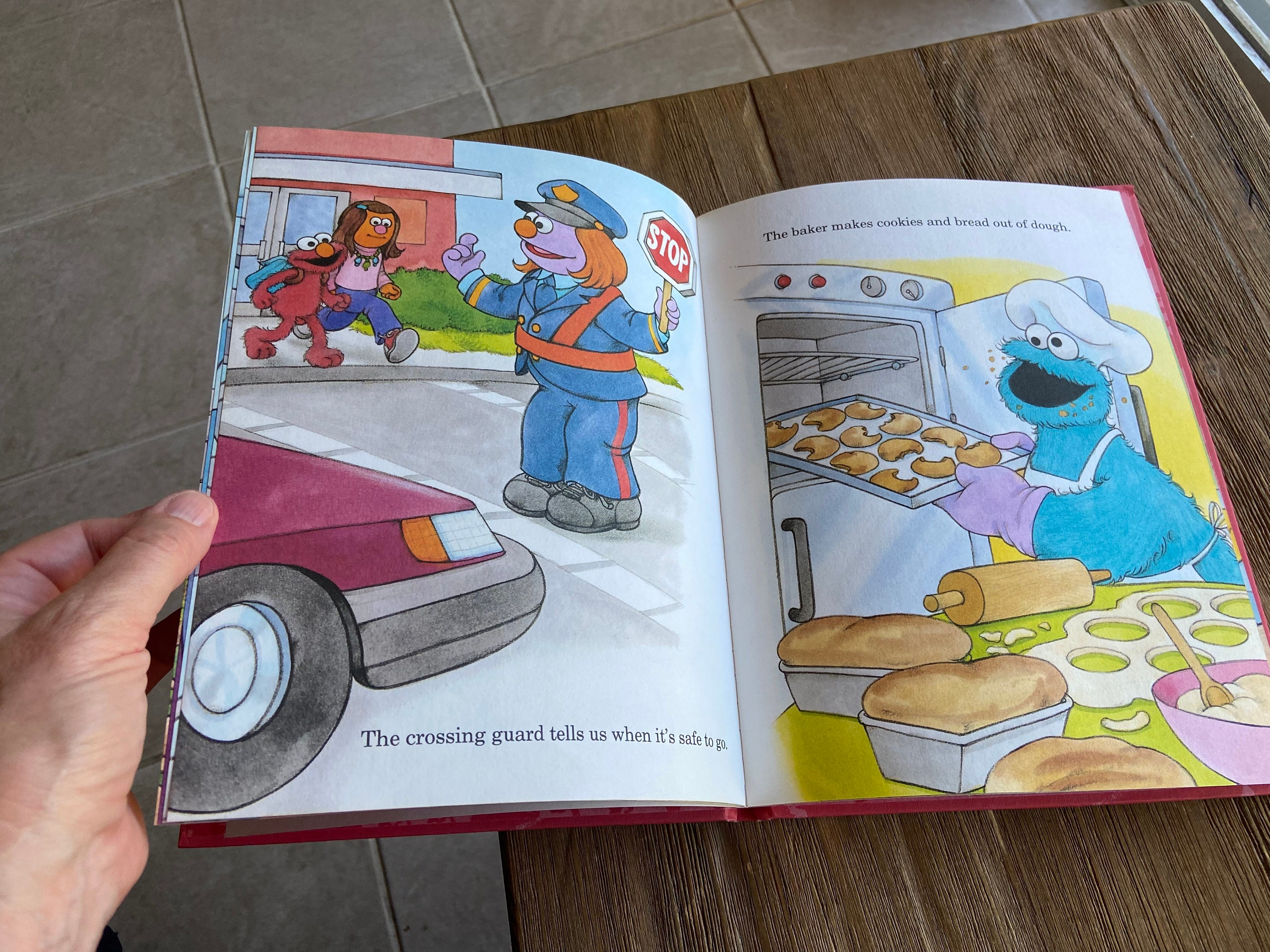 Vintage Sesame Street What Do You Do ? Book - Etsy