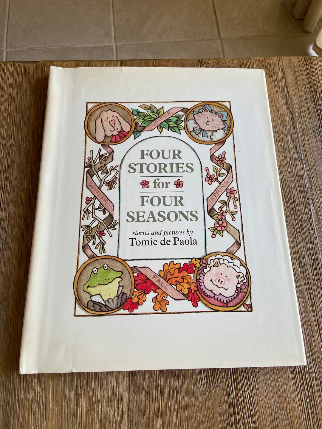Vintage Four Stories Four Seasons Tomie De Paola Book - Etsy