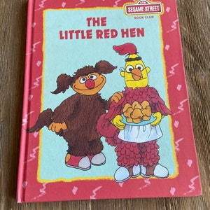 Vintage Sesame Street the Little Red Hen Book - Etsy