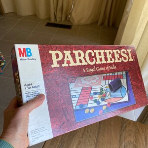 Vintage Parcheesi Board Game - Etsy