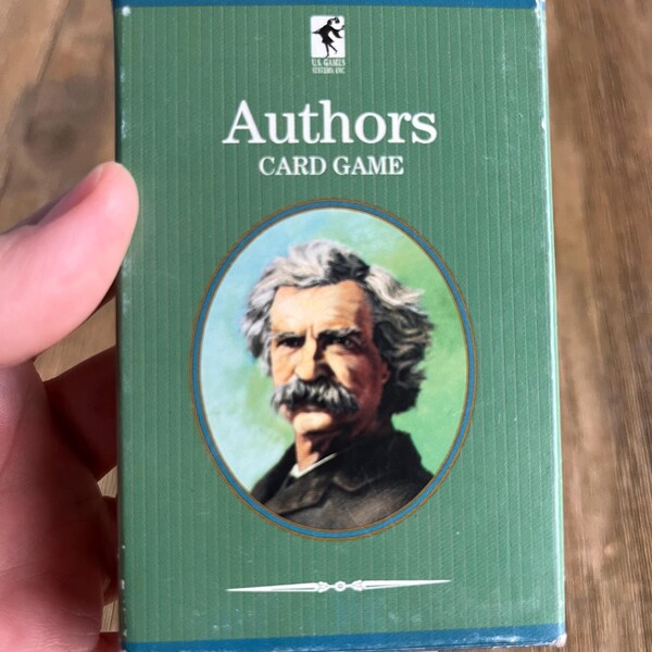 Authors Card Game - Etsy