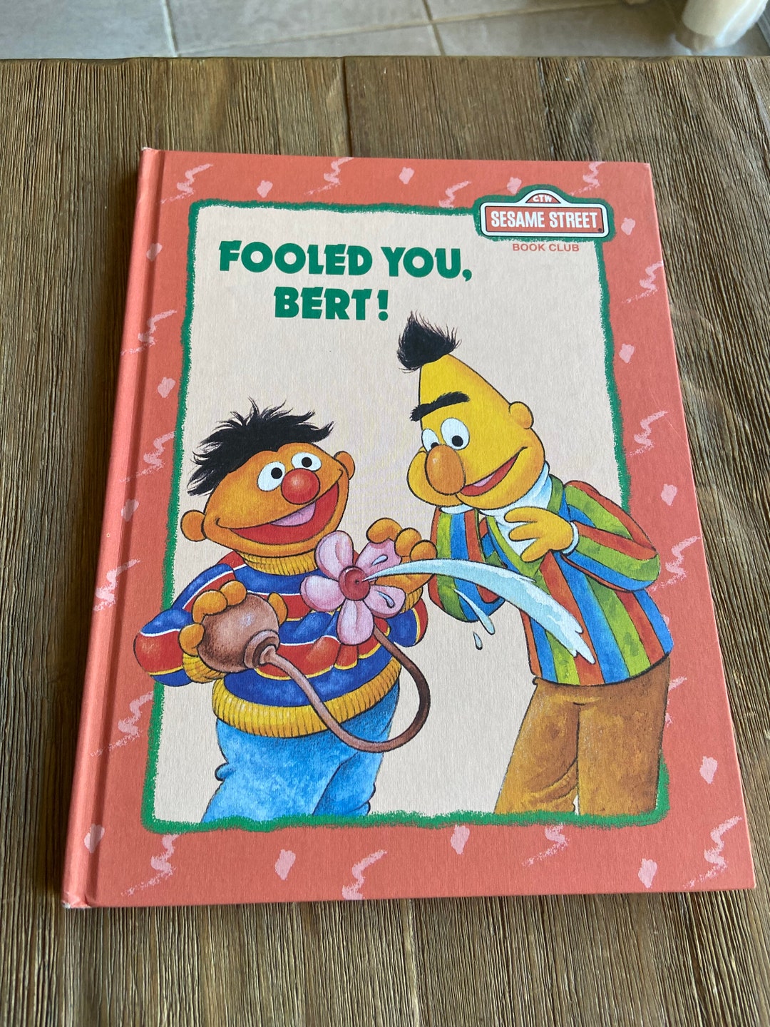 Vintage Sesame Street Fooled You Bert Book - Etsy