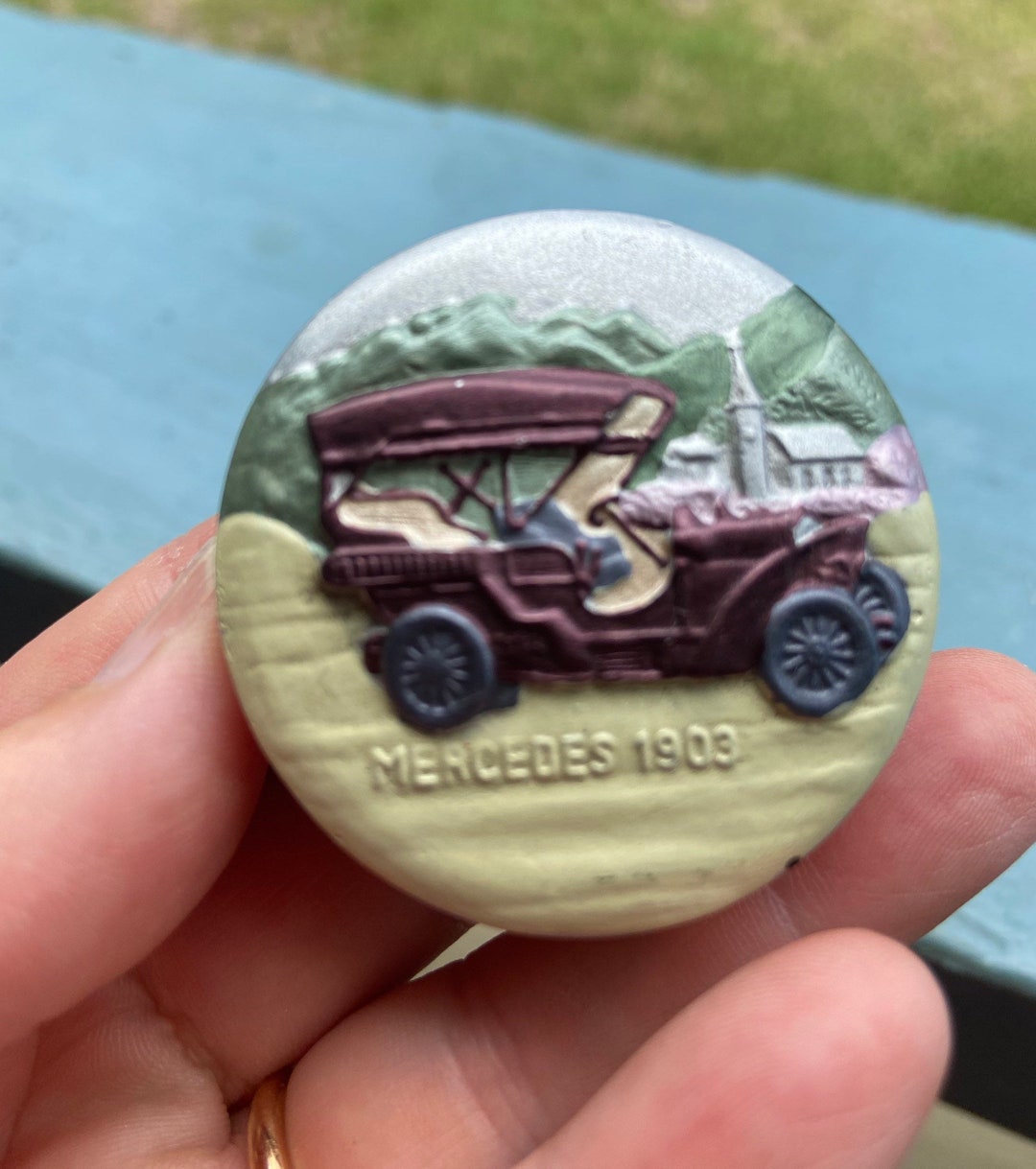 Rucinni Old Car Pill Box - Etsy