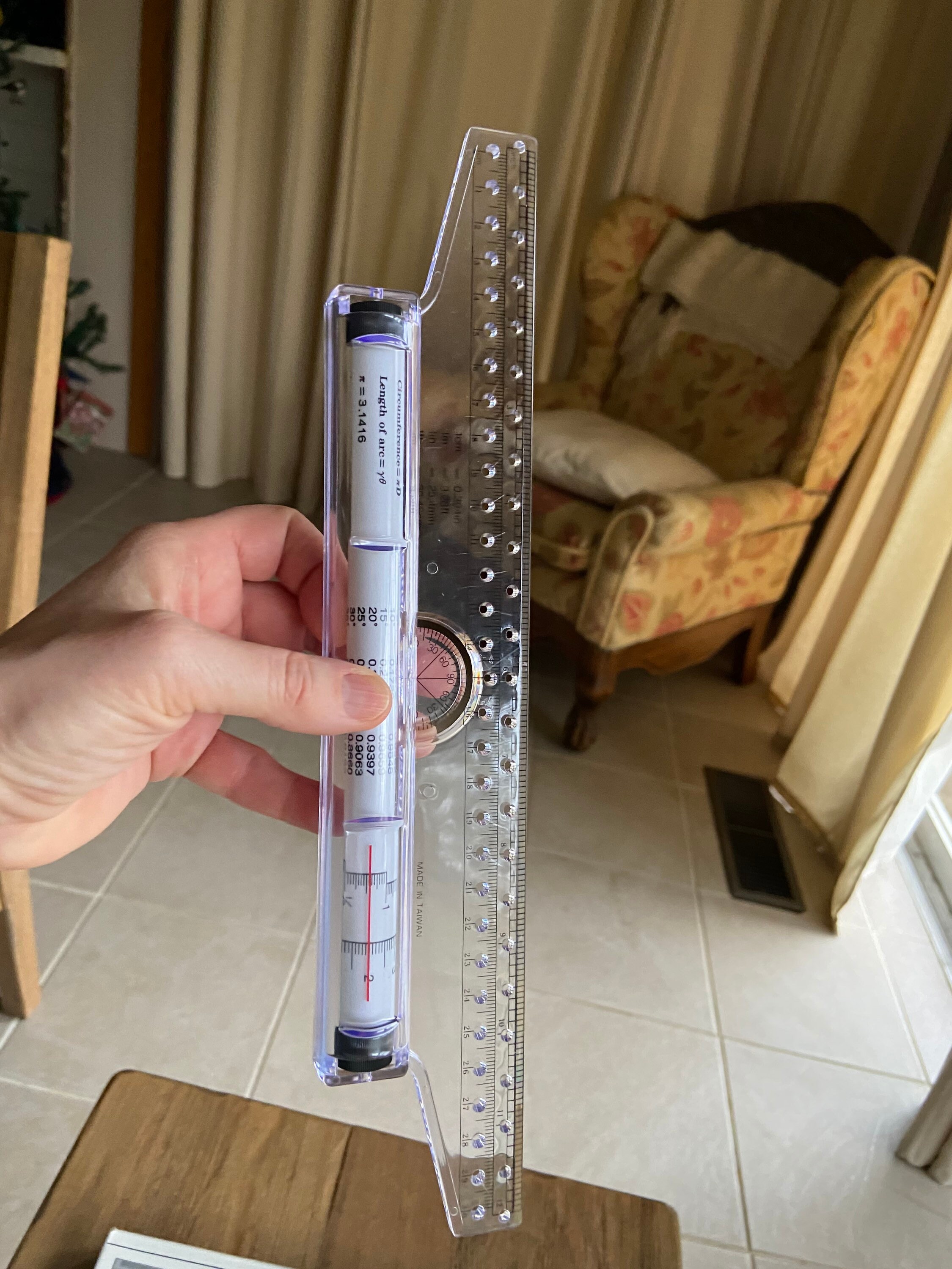 Antique Rolling Ruler