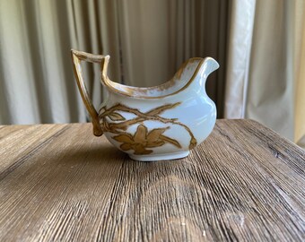 White Gold Creamer - Etsy