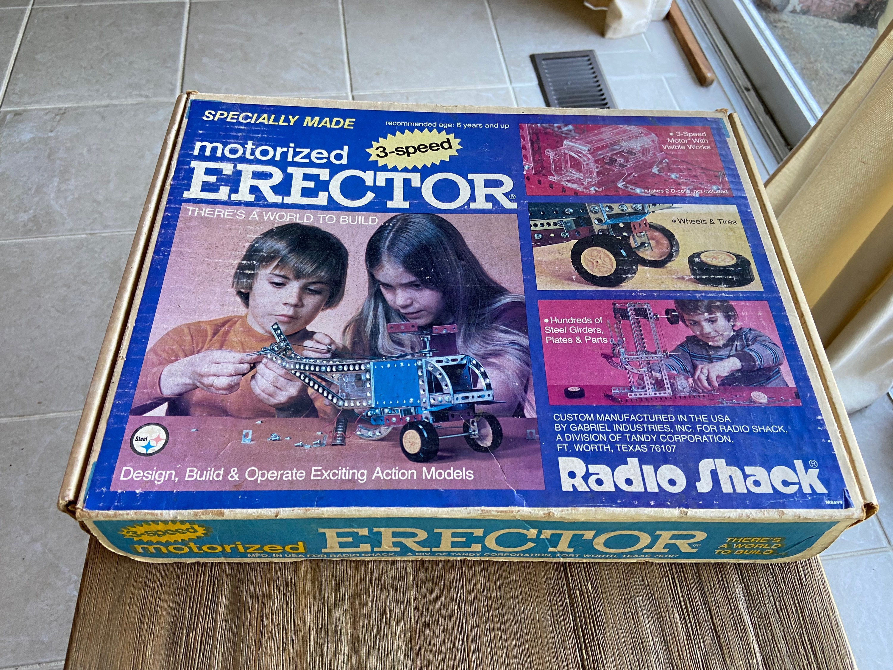 Vintage Erector Set - Etsy