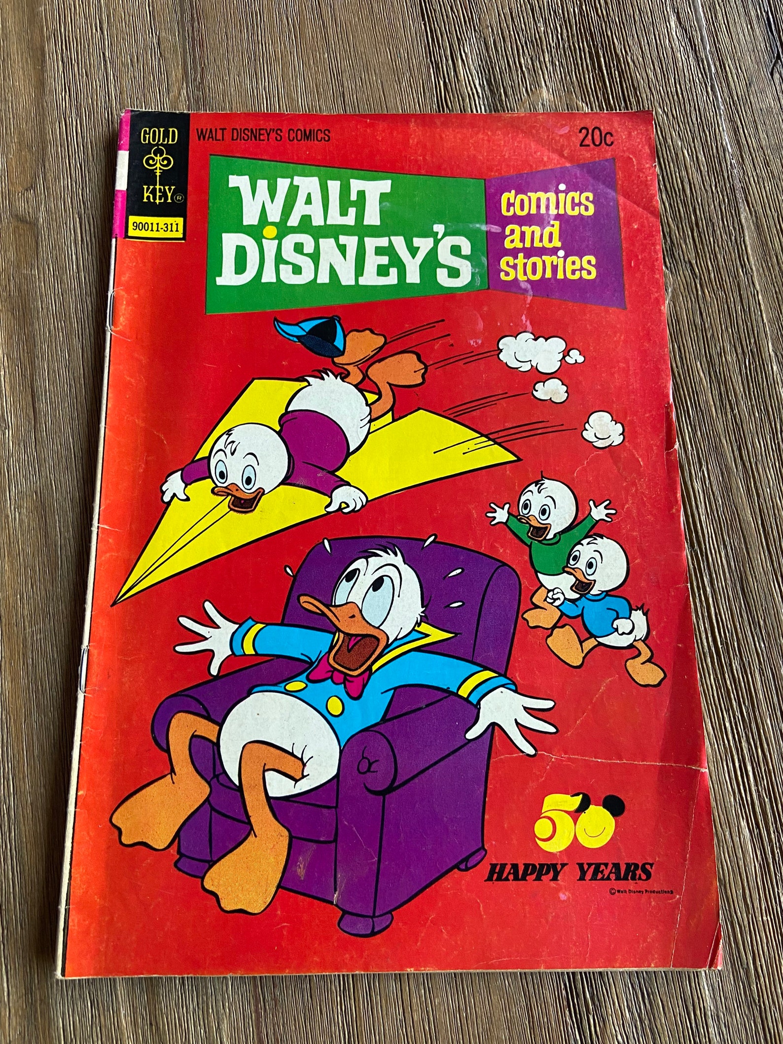 Vintage Donald Duck Comic nov 1973 - Etsy