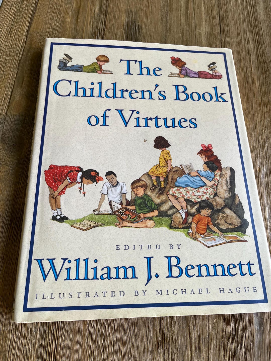Vintage the Children’s Book of Virtues - Etsy