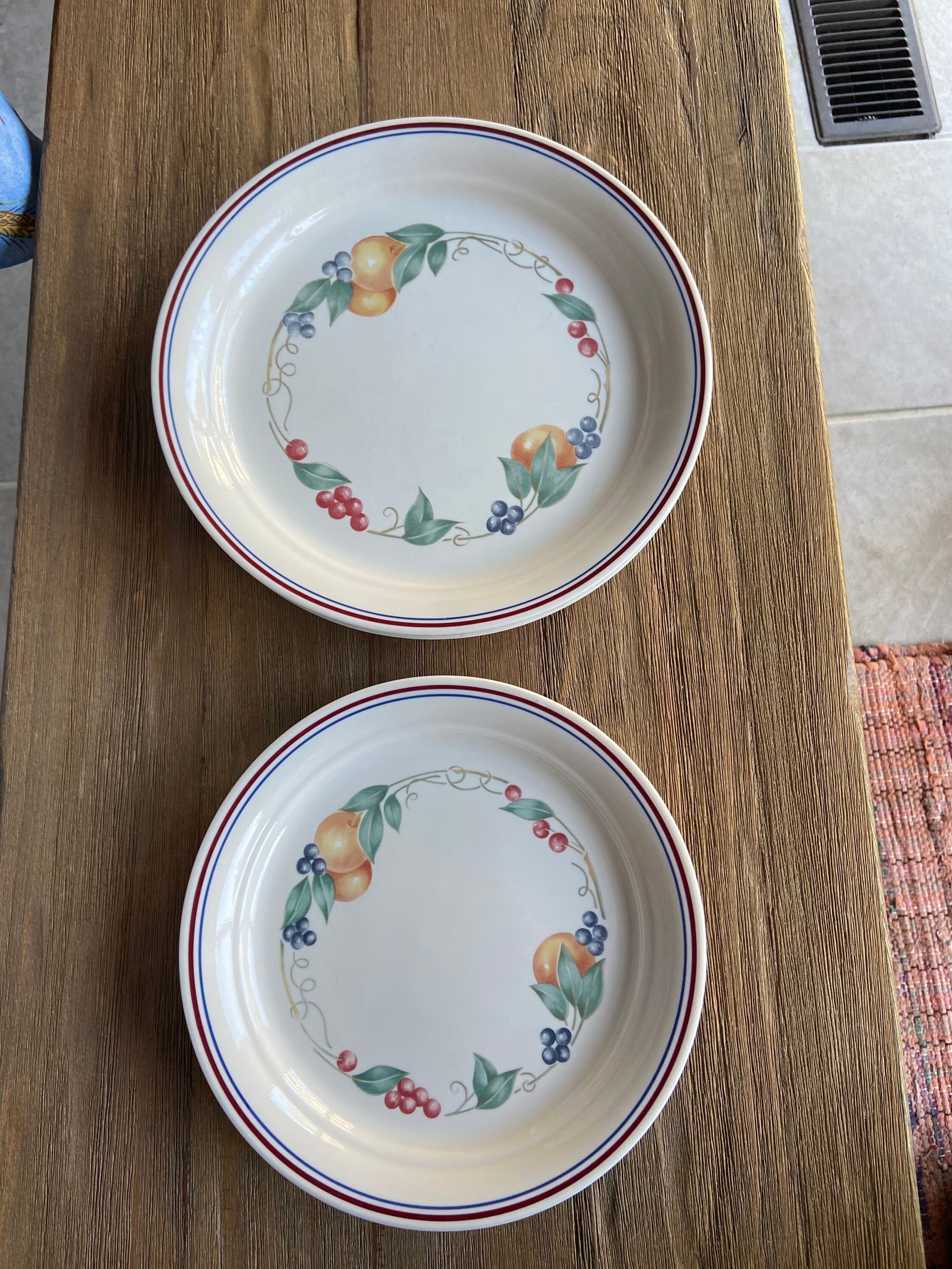 Vintage Corelle plates | Etsy