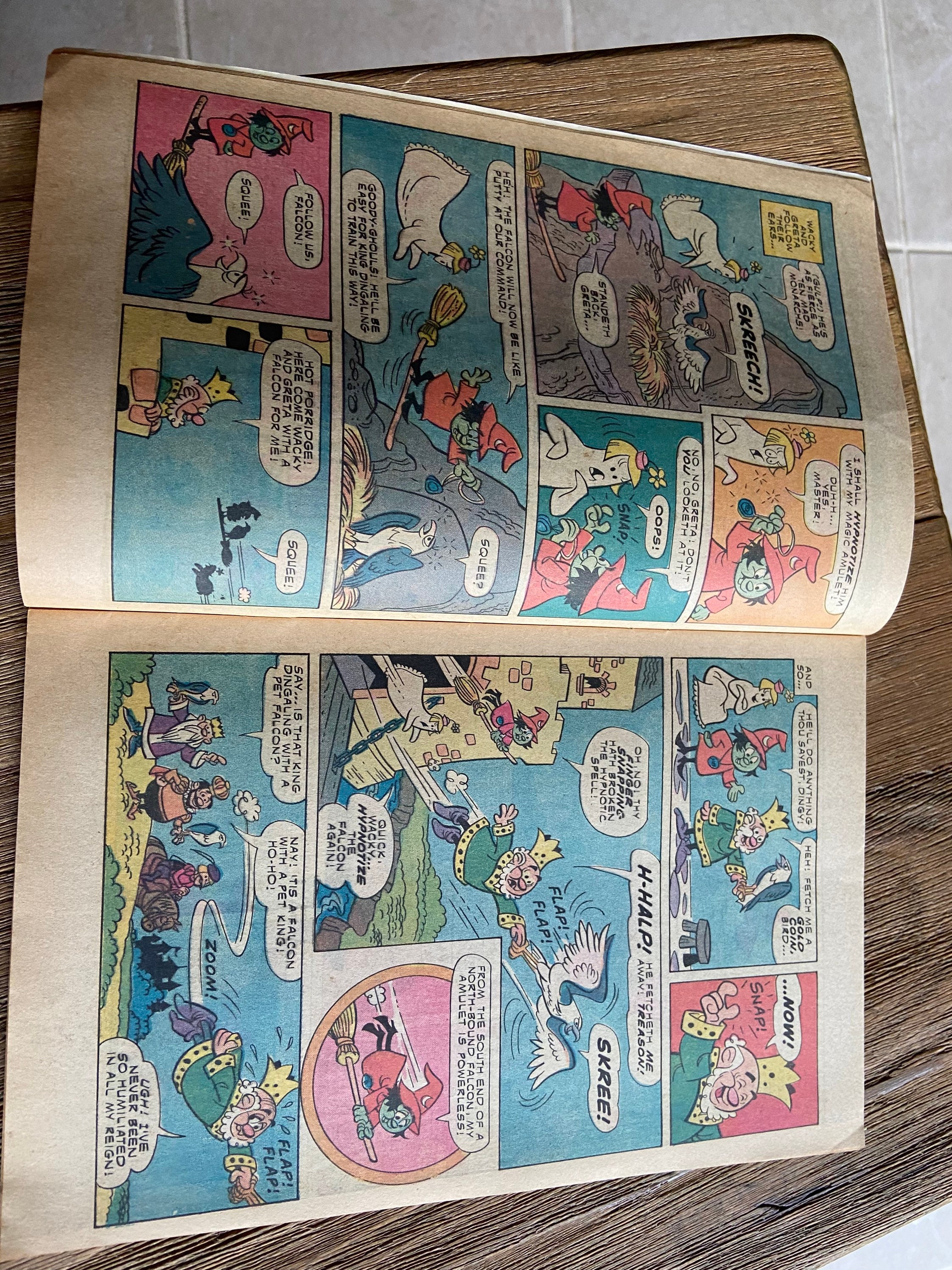 Vintage Wacky Witch Comic april 75 - Etsy