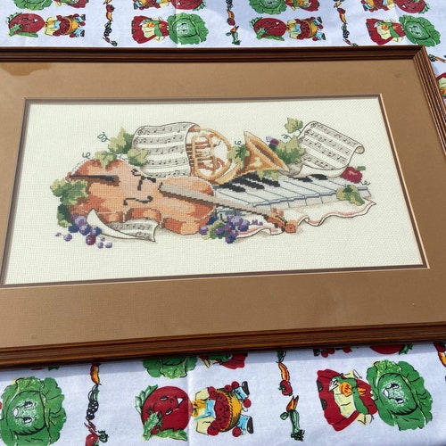 Pink Piano Cross Stitch Pattern 1 Instant PDF Download Music | Etsy