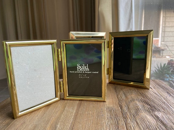 Vintage Brass Picture Frames - Etsy