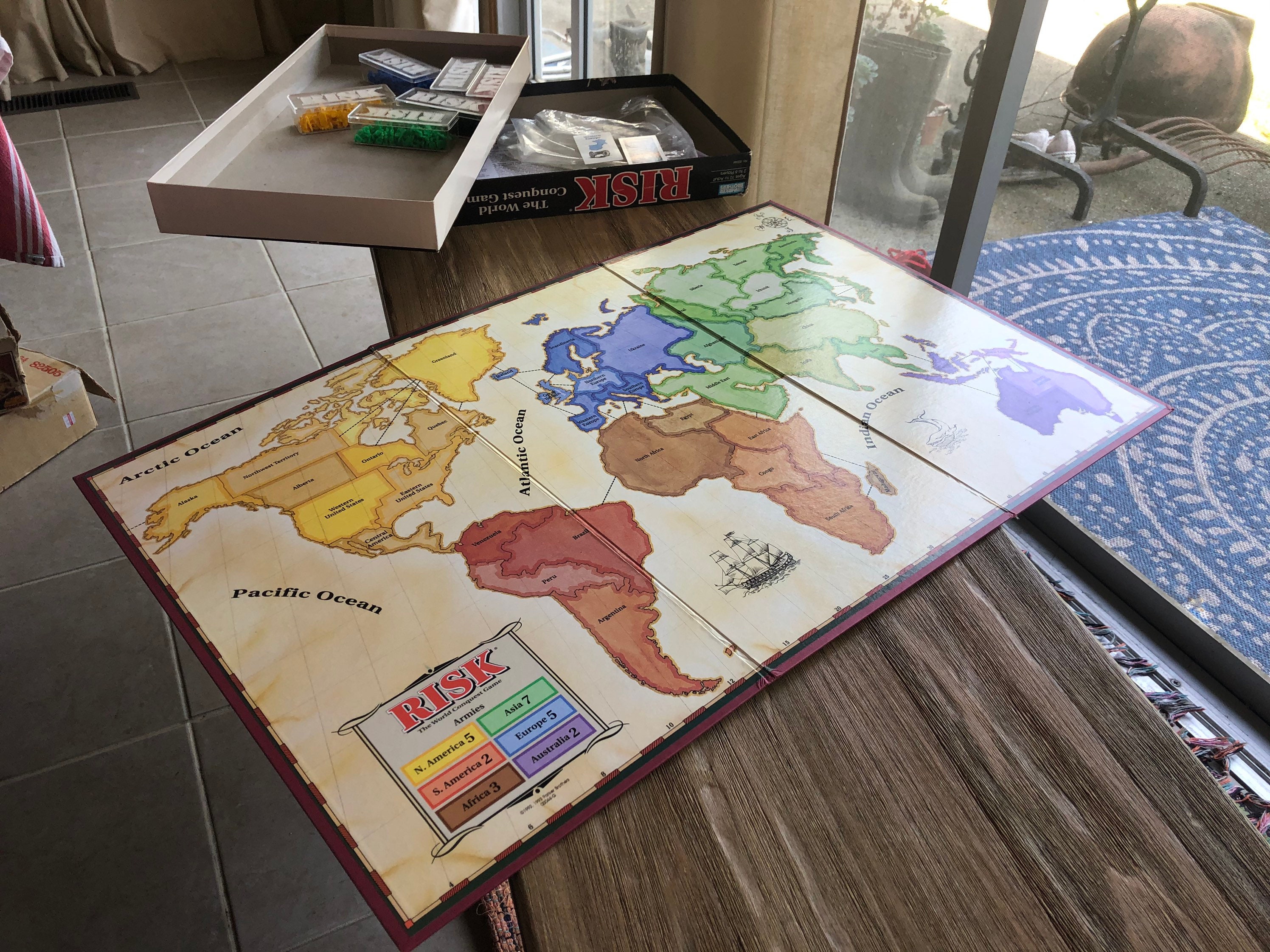 Vintage Risk Board Game | Etsy