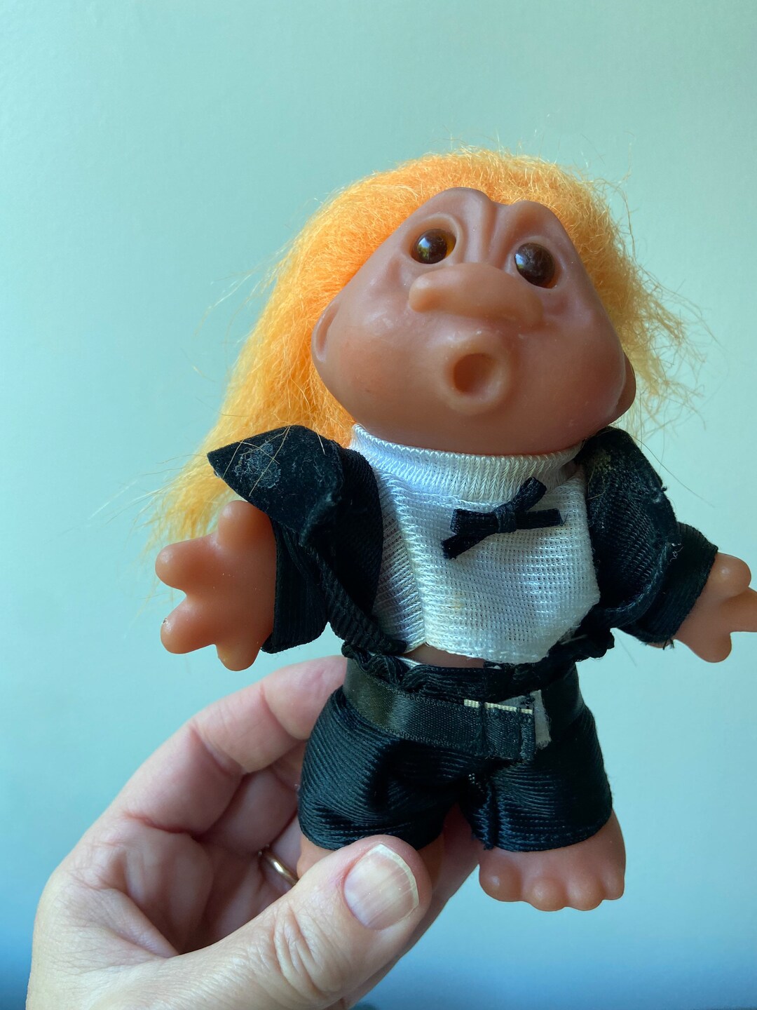 Vintage Surprised Troll - Etsy