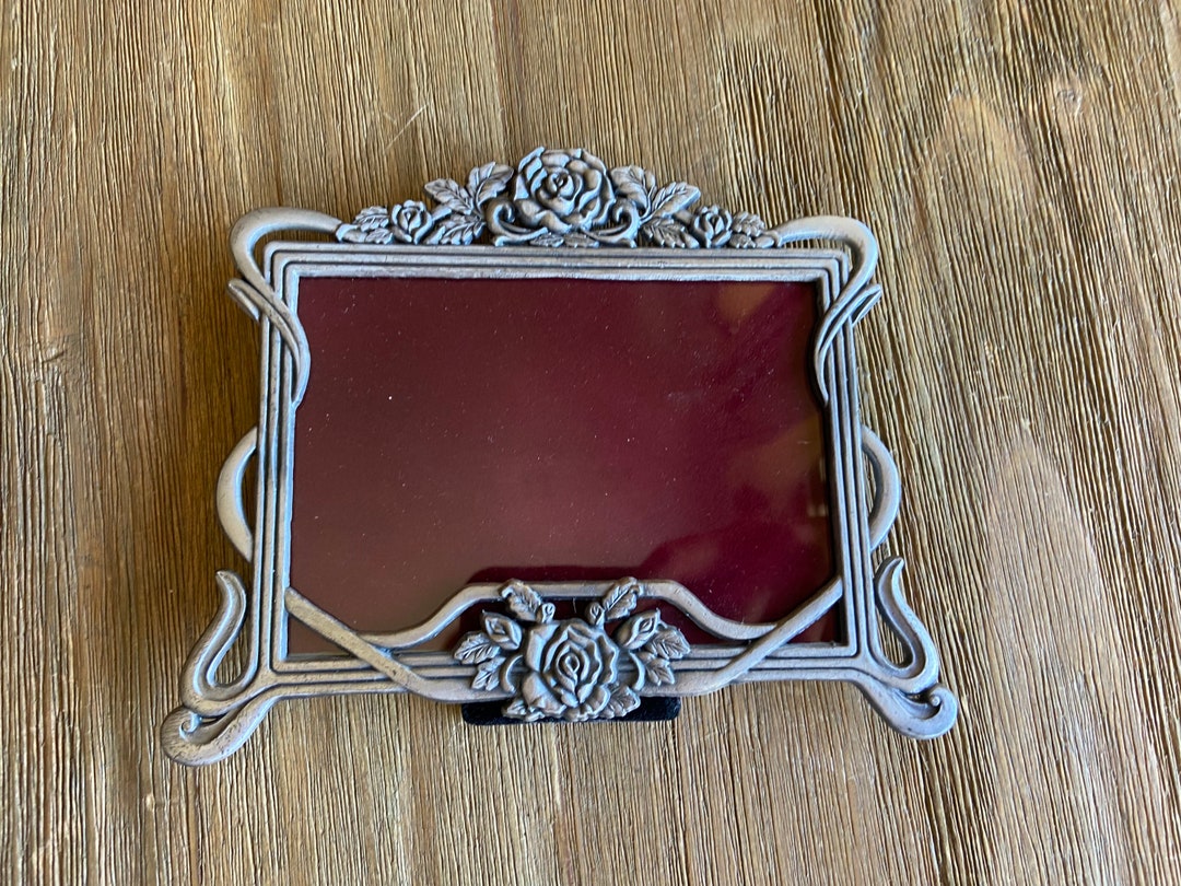 Vintage Pewter Picture Frame - Etsy