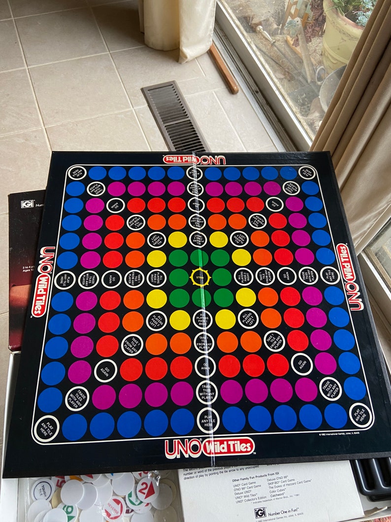 Vintage Uno Wild Tiles - Etsy
