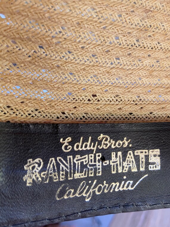 Vintage Cowboy Ranch Hat California - Gem