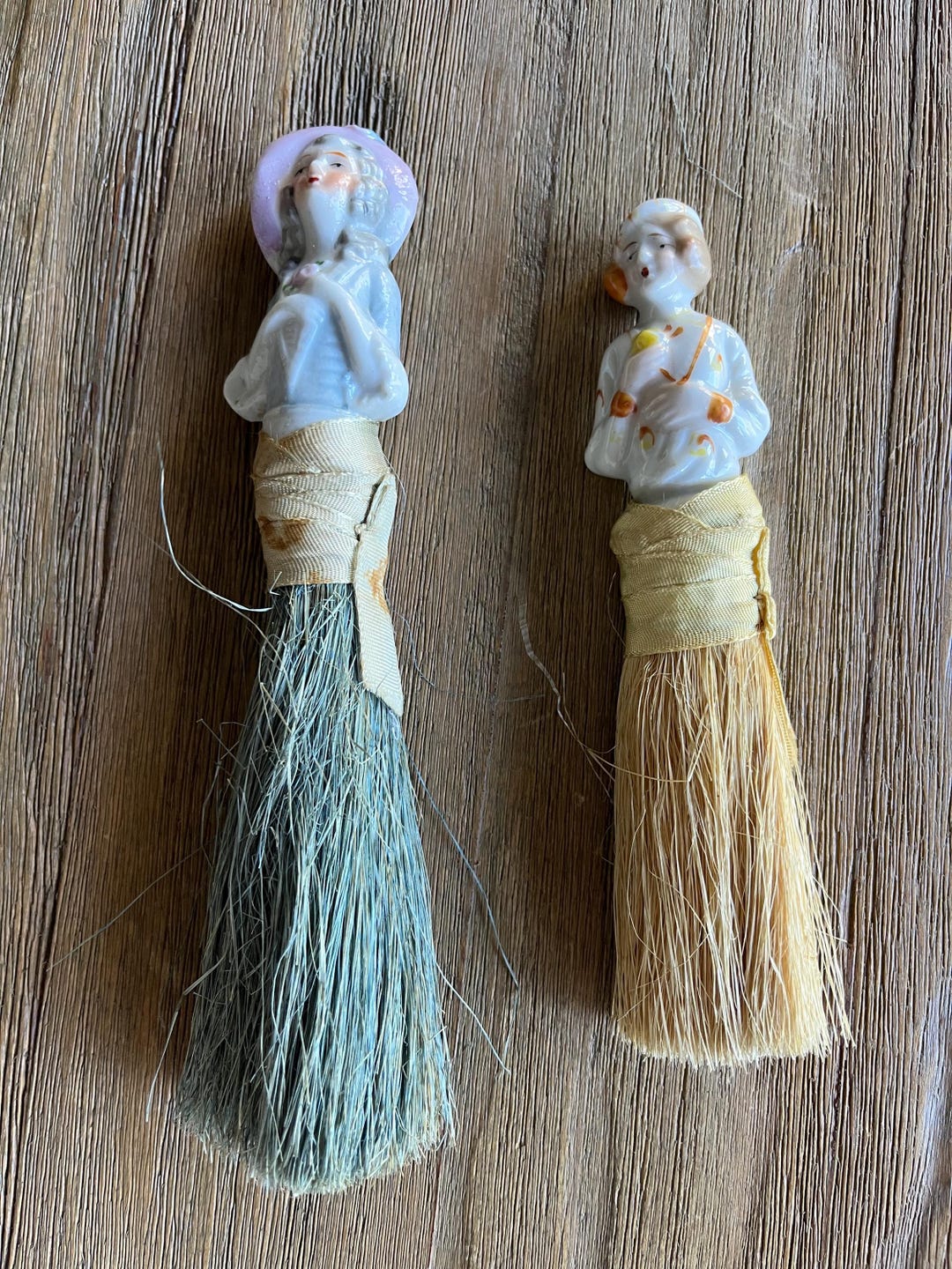 Antique Half Doll Whisk Brooms (2) - Etsy